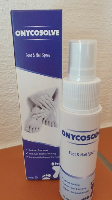 OnycoSolve Fußspray gegen Nagelpilz - 50ml online kaufen | eBay