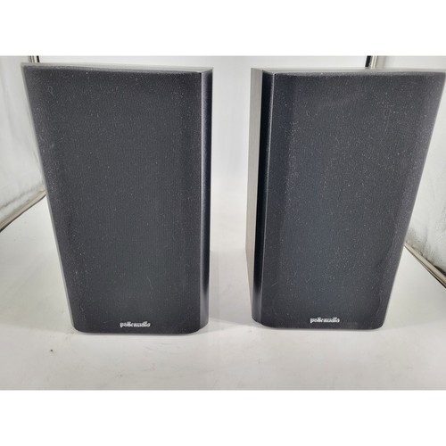 Polk Audio RT3 Bookshelf Speakers High End with Wall Mounts | eBay