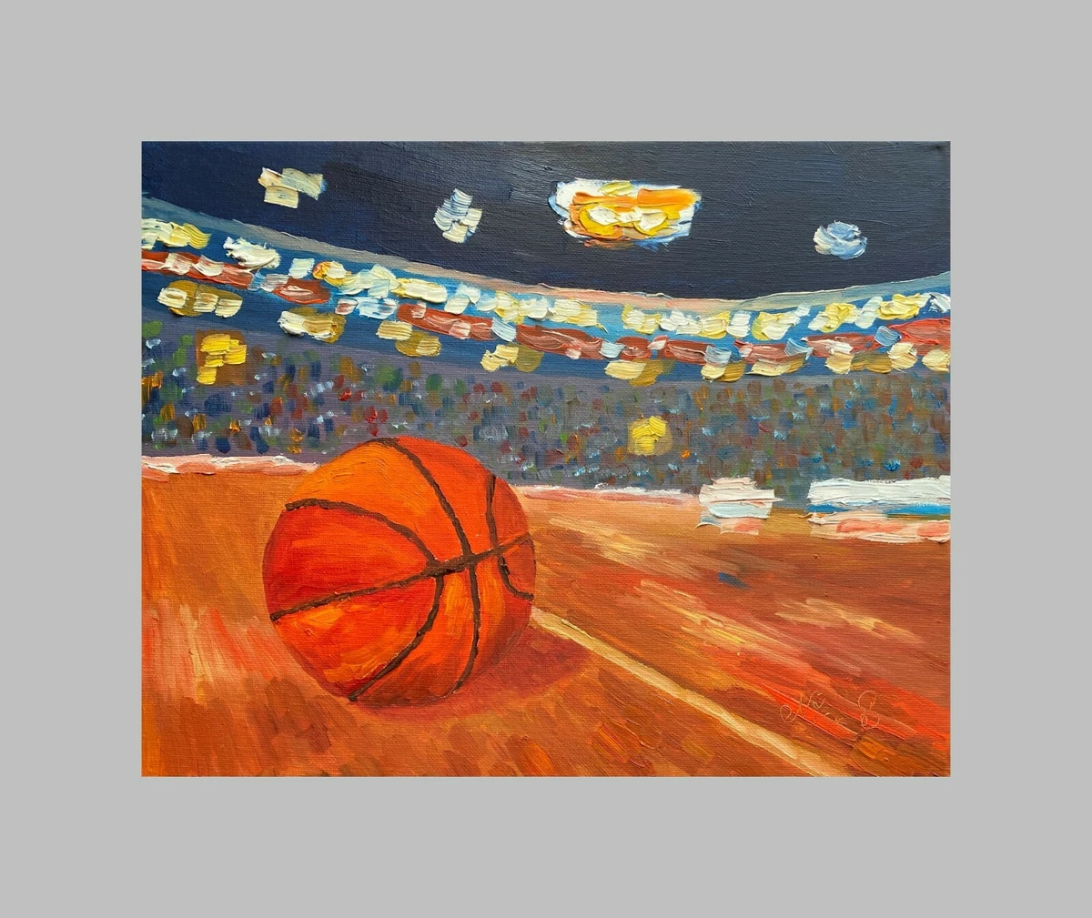 Basketball Paintings
