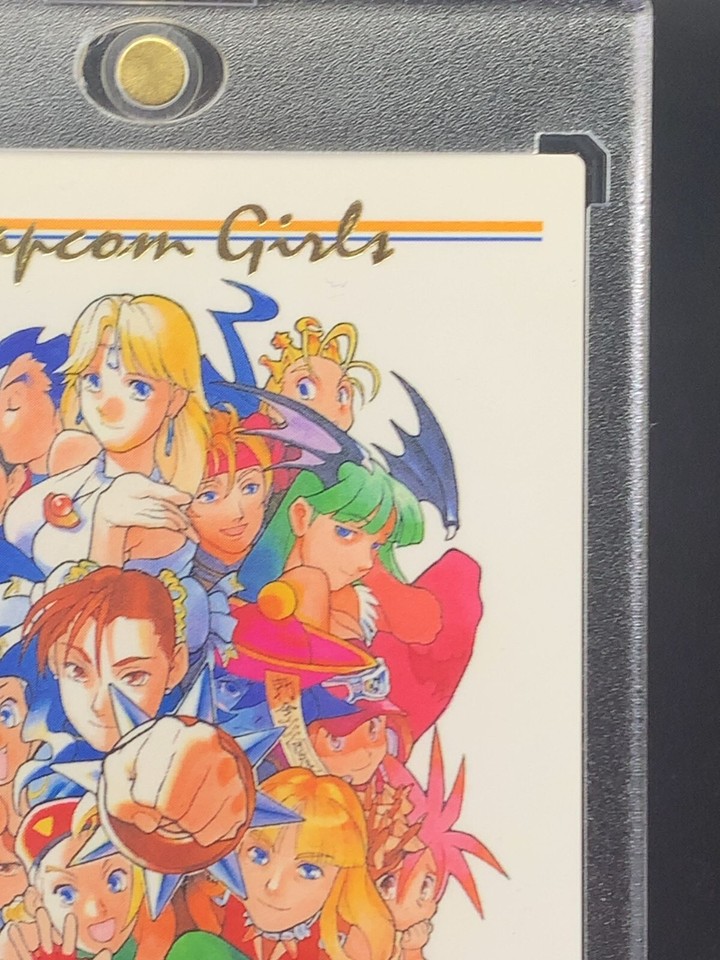 Capcom Girls All Capcom World SP4 Card 1997 Carddass Gilt Lettering | eBay