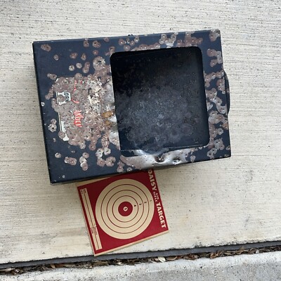 Vintage Air Rifle BB Gun Outdoor Metal Target And Daisy Paper Targets ...