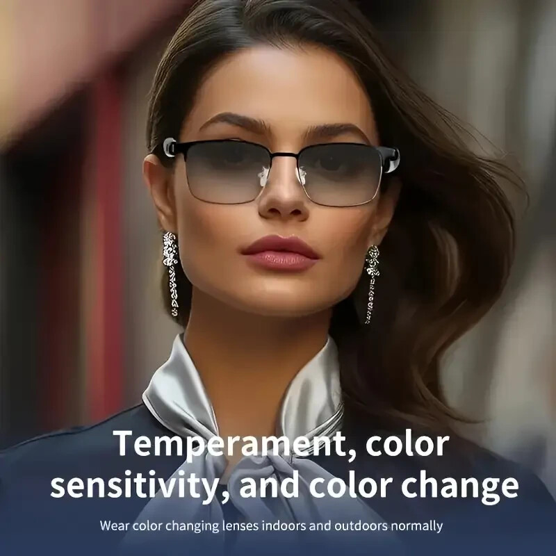 Wireless Glasses, UV Glasses, Smart Glasses, Automatic Color Changing ...