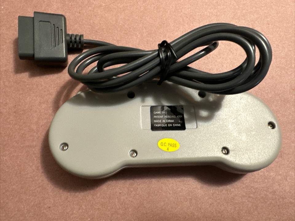 Super Nintendo SNES - Reproduction Super Famicom Controller with Turbo ...