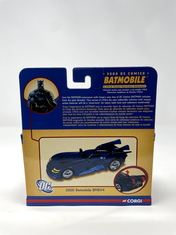 Corgi 2000 Batman Batmobile 1:43 Scale DC Die-Cast BMBV4 Sealed | eBay