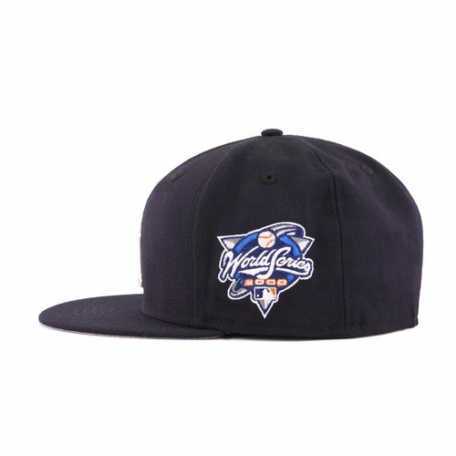 New Era MLB New York Yankees Navy 5950 Fitted Hat 2000 World Series ...