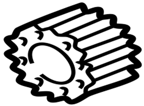 MD190863 Mitsubishi Sprocket, crankshaft camshaft drive MD190863, New ...