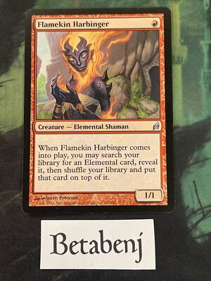 MTG Flamekin Harbinger Lorwyn | eBay