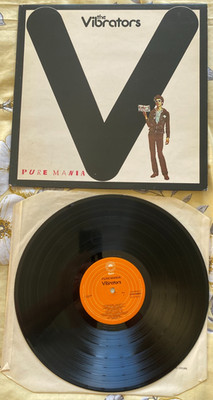 THE VIBRATORS - PURE MANIA - LP - UK - EPC 82097 - A1 / B1 - EX-/EX ...