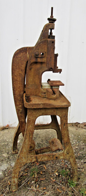 2.5 Ton Excelsior Kick Punch Press Rivets Grommet Leather Sheet Metal ...