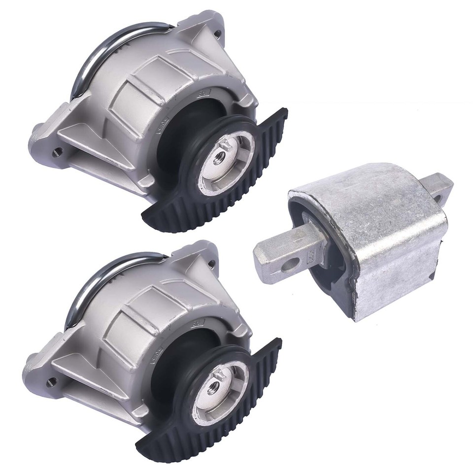 3Pcs Engine Motor Mounts for Mercedes W204 W212 C230 C250 C300 C350 ...