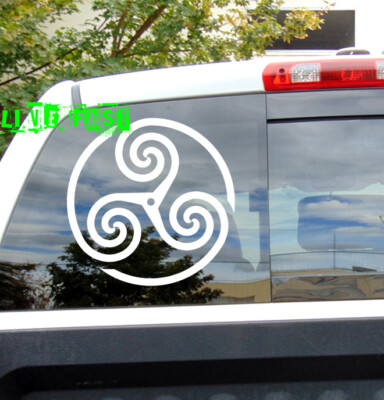 TRISKELE TRISKELION DECAL STICKER asatru viking pagan norse nordic ...