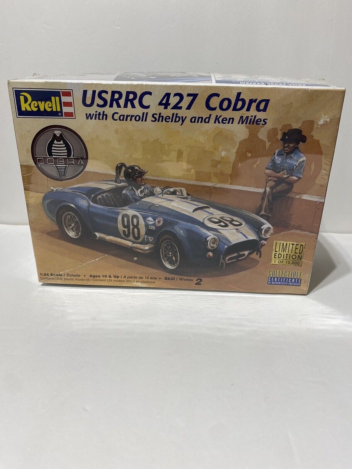 REVELL USRRC 1965 SHELBY COBRA W/CARROLL SHELBY | eBay