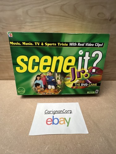 SCENE IT? JR. DVD Trivia Board Game by MATTEL 2004, In Great Condition ...