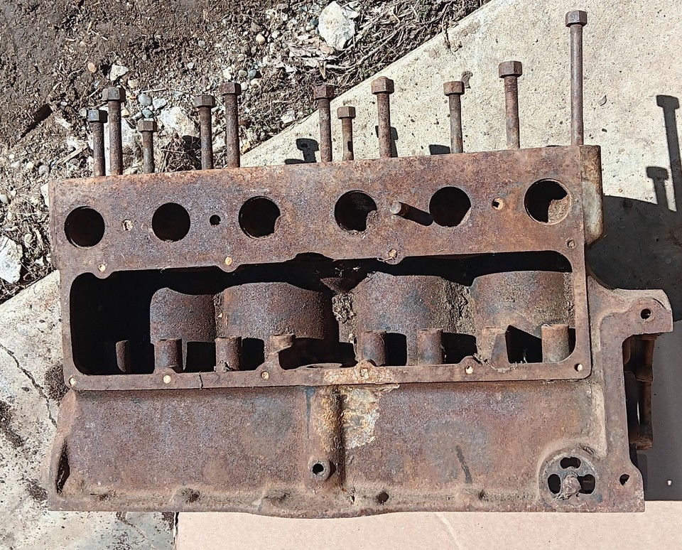 Ford Model "A" Engine Block Number A3980908 | eBay