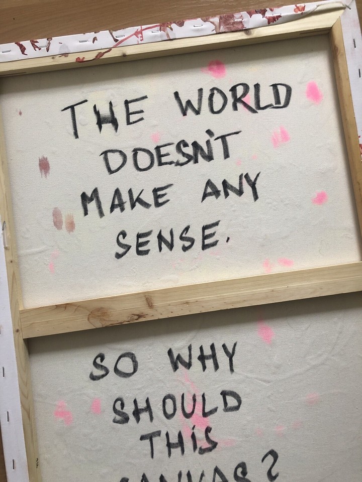 Quote Painting Canvas Inspirational Quote Artwork Painting On Canvas ...