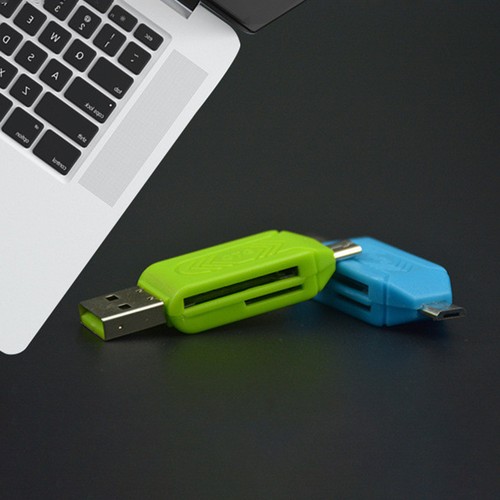 Computer Card Reader Driver-free Wide Compatibility Usb 2.0 Otg Tf/sd ...
