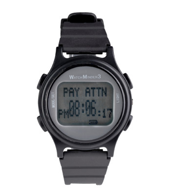 WatchMinder3 - Vibrating Reminder Watch (Black) | eBay UK