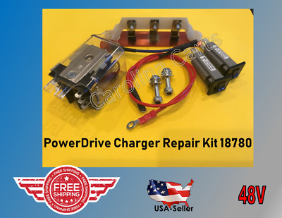 Club Car PowerDrive Battery Charger Repair Kit Golf Cart 48 V 18780 | eBay