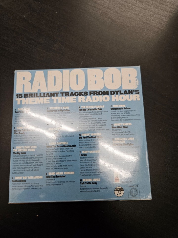Radio Bob 15 Brilliant Tracks from Dylan's Theme Time Radio Hour (CD ...