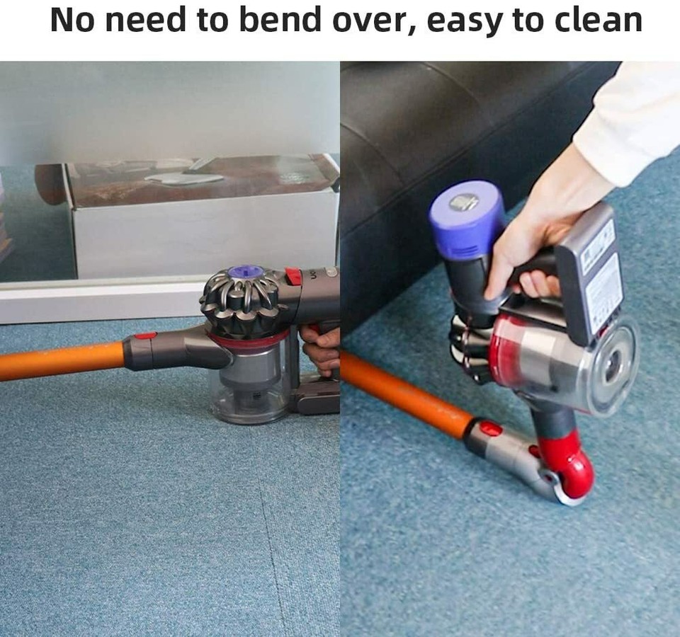 Quick Release Bottom Adapter Vacuum Cleaner Connector For Dyson V7 V8 ...