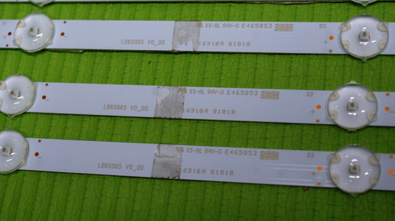 FULL LED BACKLIGHT SET FOR PHILIPS 65PUS6554/12 65PUS6504/12 TV ...