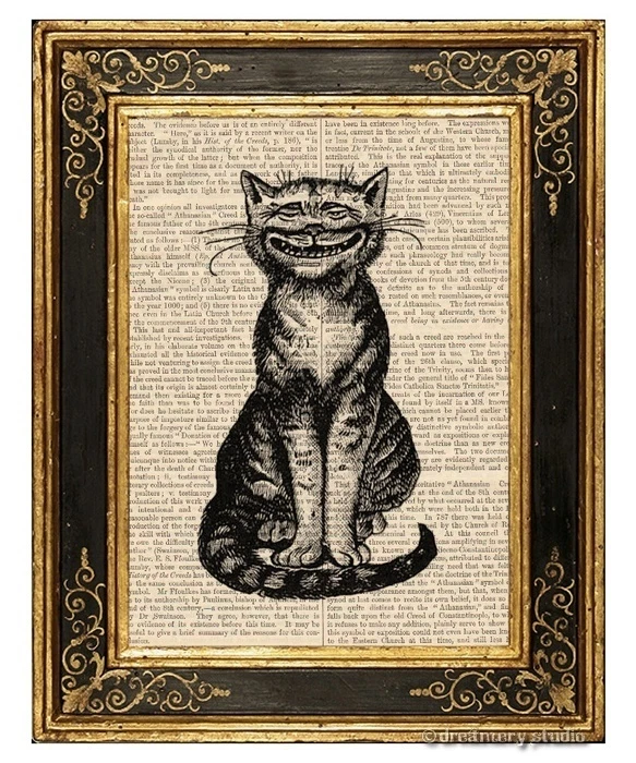 Vintage Cat Art Prints