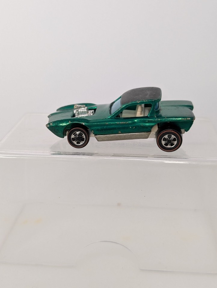 Hot Wheels 1967 Vintage Mattel Redline Python Green | eBay