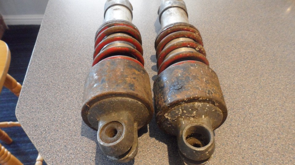 VINTAGE CLASSIC ORIGINAL AJS / MATCHLESS TWO JAMPOT REAR SUSPENSION ...