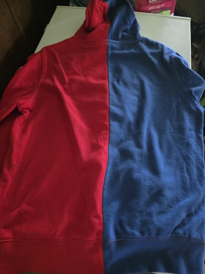 My Hero Academia Shoto Todoroki Split Hoodie Sz S Hot Topic Fanatic | eBay