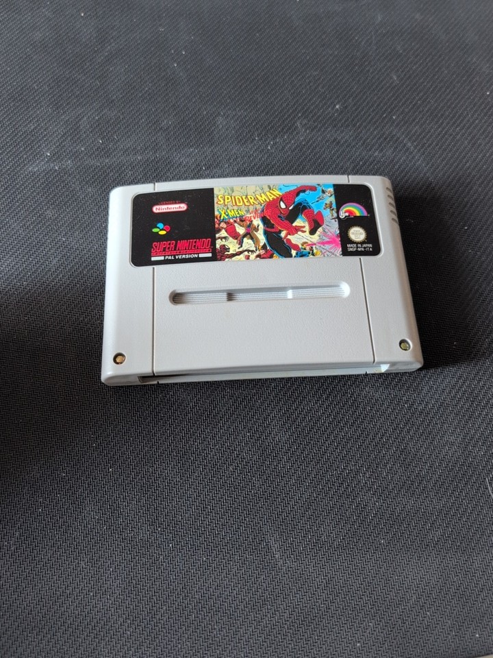 Spider-man X-men Arcades Revenge Super Nintendo Pal Version SNES | eBay