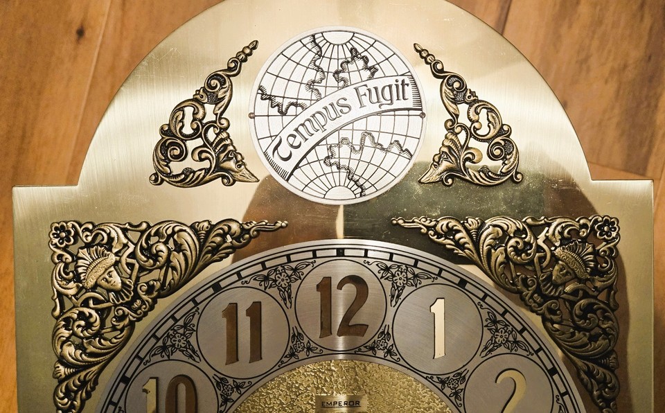 EMPEROR GRANDFATHER CLOCK MOVEMENT and Face Plate 94cm/66 450-050H | eBay