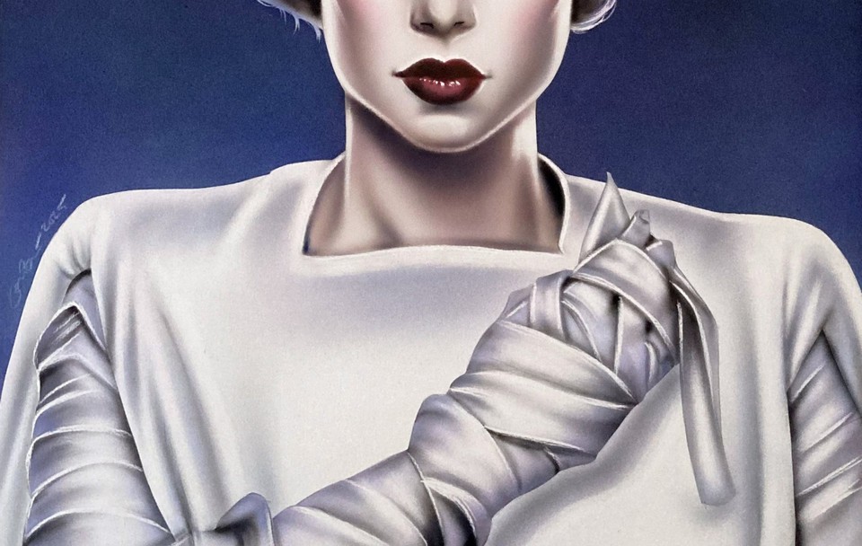 Bride of Frankenstein 11x14 Original Painting Airbrush Horror Scream ...