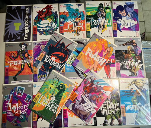 Tangent Comics (DC 1997-1998) 19-Issue Full Run of Initial One-Shot ...