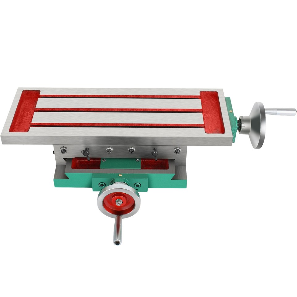 VEVOR Compound Milling Machine Worktable 17.7x6.7 2 Axis Cross Slide ...