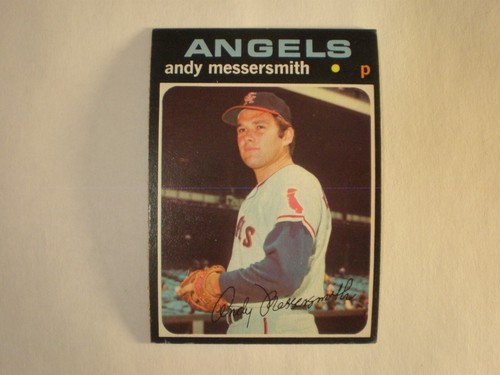 1971 Topps Baseball Angels Andy Messersmith Card # 15 | eBay