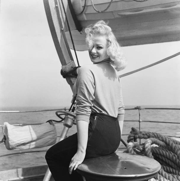 Sabrina poses pictures on a ship Norma Ann Sykes better known as S- Old ...