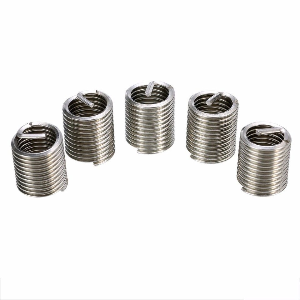 60 pcs Helicoil Stainles Steel Thread Repair Insert Kit M3 M4 M5 M6 M8 ...