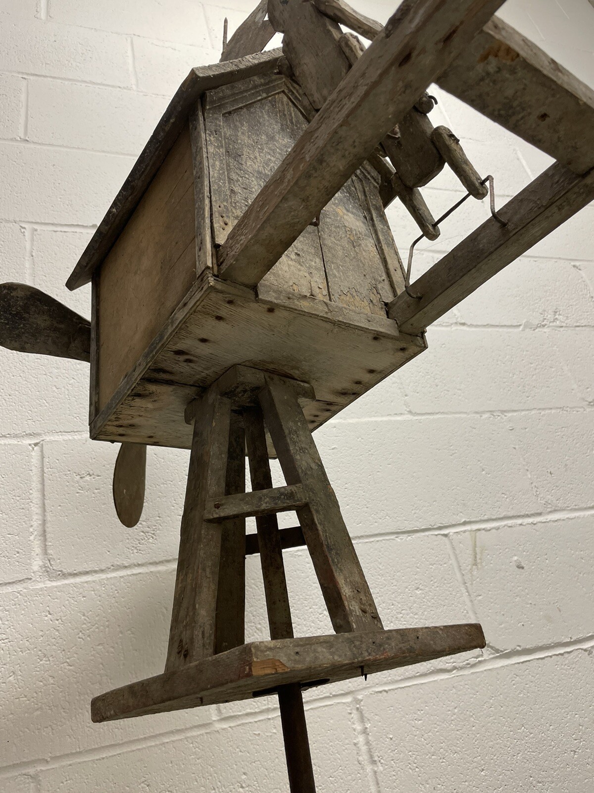 Rustic Primitive Hand Made Wood American Folk Art Outdoor Barn ...