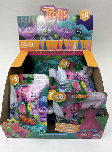 Box 22 Pcs Dreamworks Trolls Series 8 Blind Bag Hasbro 2017 New Mini ...