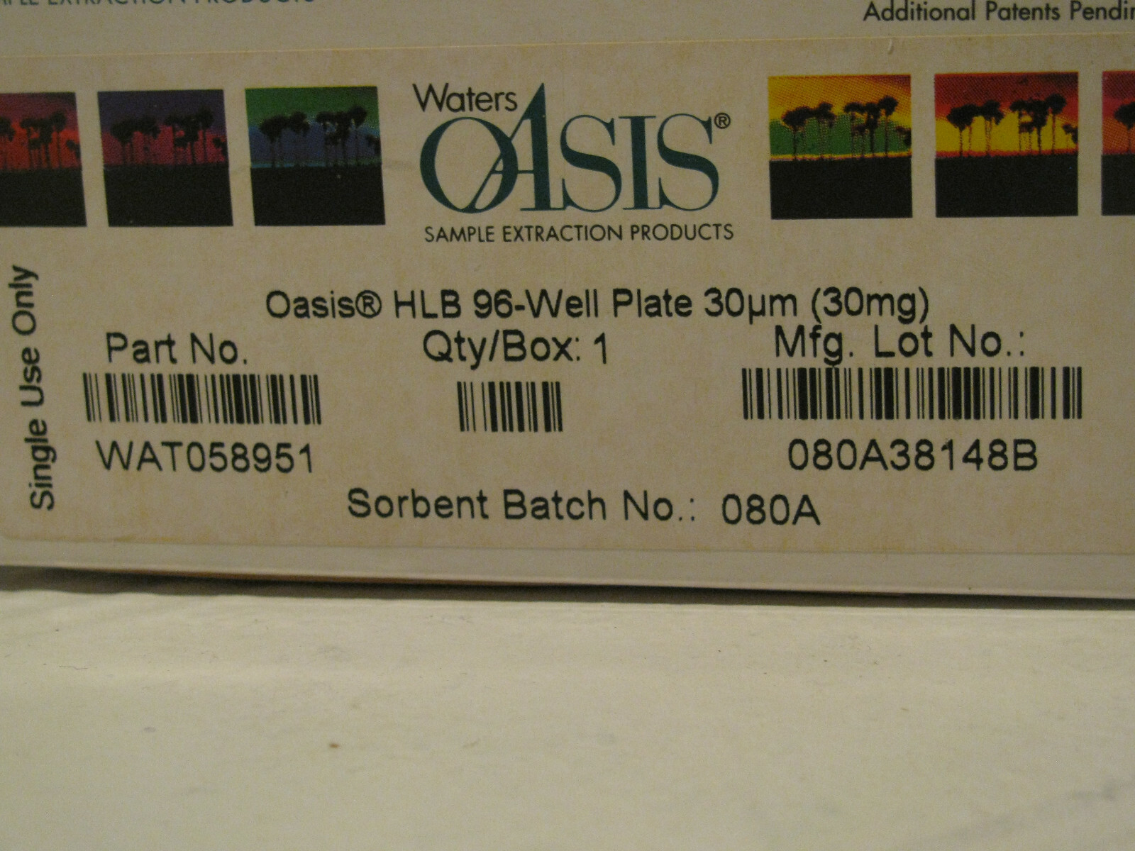 NEW Waters Oasis Sample Extraction Products. HLB 30mg 96-Well Plate ...