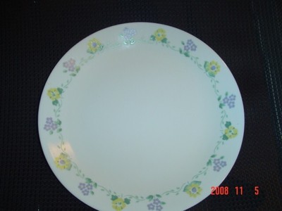 Corelle Forget Me Not Lunch Plate (This is a later pattern of the same ...