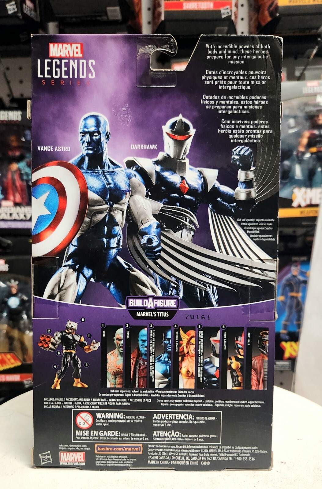 Marvel Legends Vance Astro 2017 Figure Titus BAF Wave | eBay