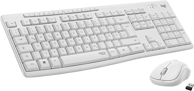 Logitech MK295 Kit Mouse e Tastiera Wireless, Layout Tedesco Qwertz ...