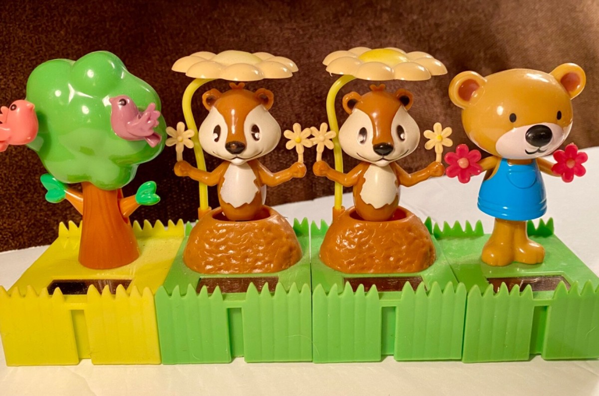 Dollar Tree Solar Dancing Pigs