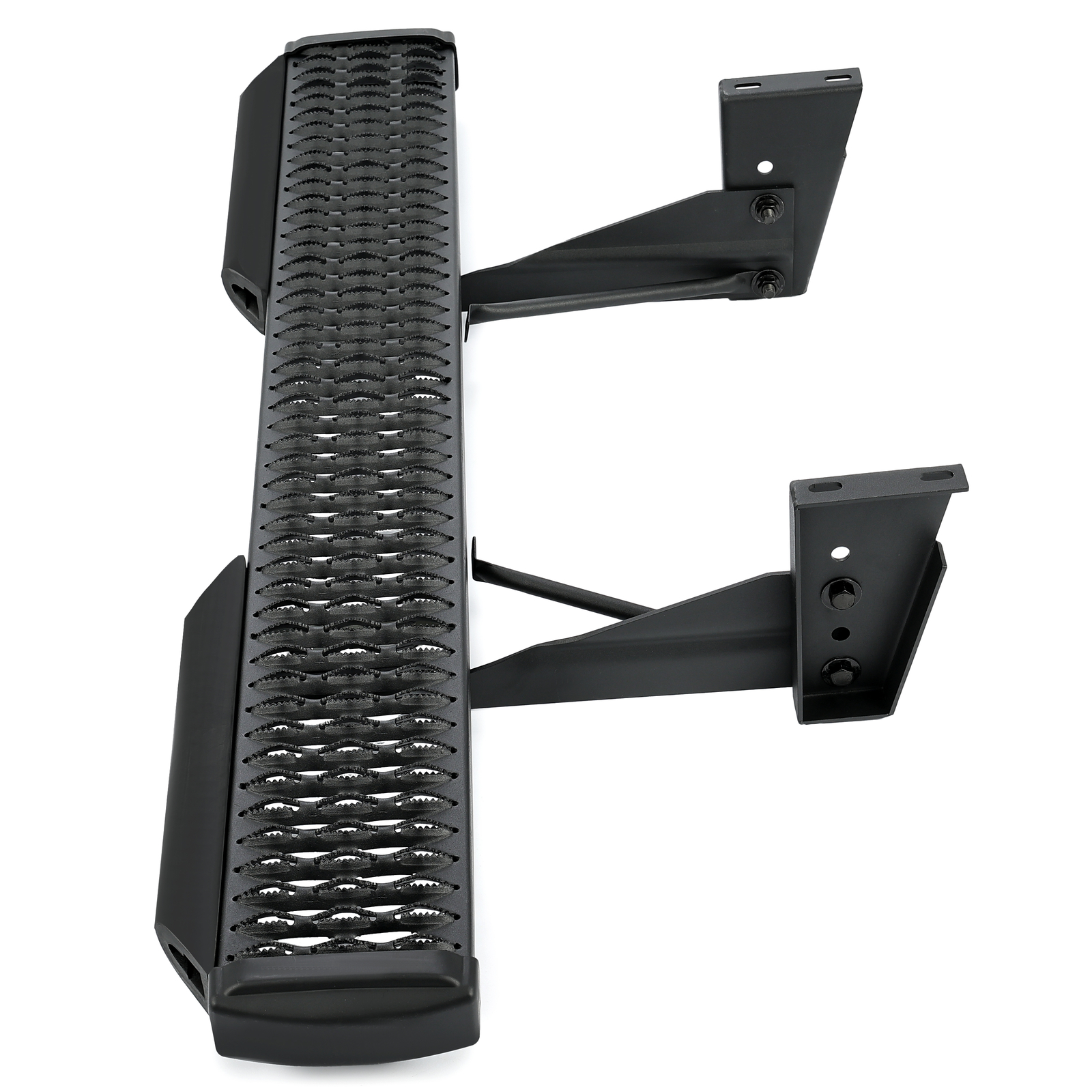 Rear Step Running Board W/ Dock Bumpers For Ford Transit 150/250/350 ...