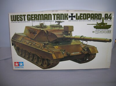 TAMIYA MM212 " GERMAN LEOPARD A4 TANK " 1/35 KIT, LOT #7319 | eBay