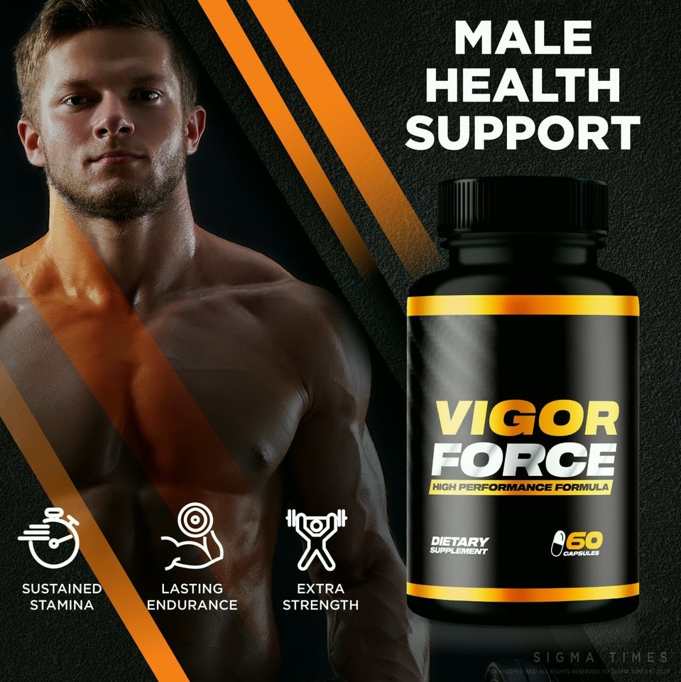 Vigor Force Male Supplement, Vigor Pills to Boost Vitality & Energy ...