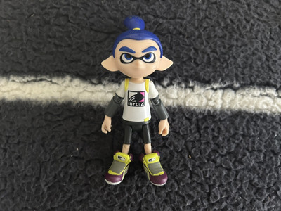 World of Nintendo Inkling Boy 4'' Action Figure Splatoon Nintendo Jakks ...