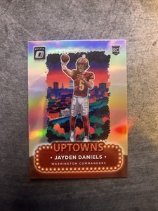 Jayden Daniels 2024 Optic #2 Uptowns /(SSP) Price Guide - Sports Card Investor