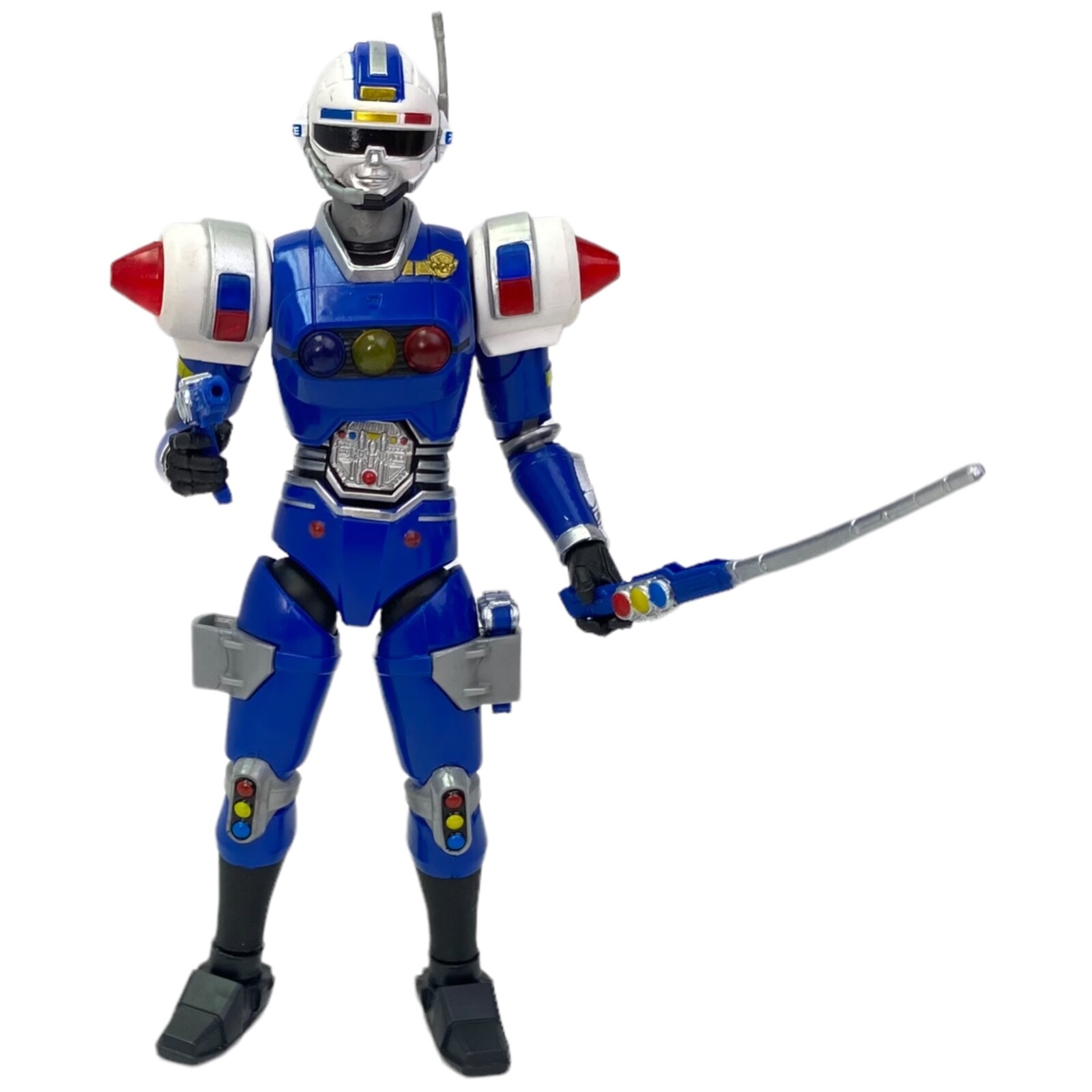 Power Rangers Lightning Collection Turbo Blue Centurion 6" Action ...